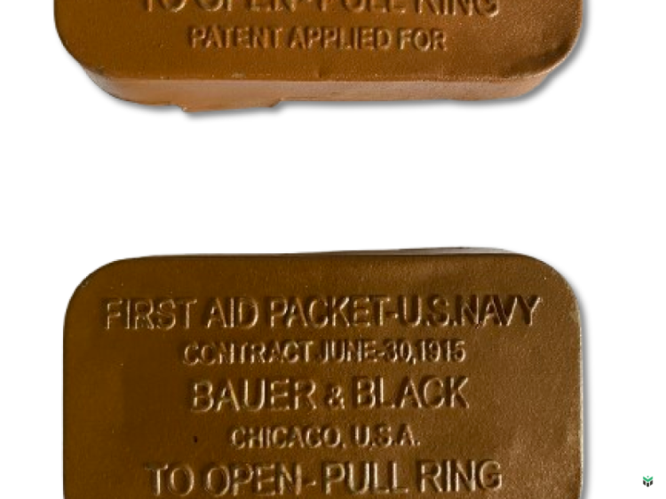 FIRST AID PACKET US NAVY With Open Pull Ring for sale Open to offers ...