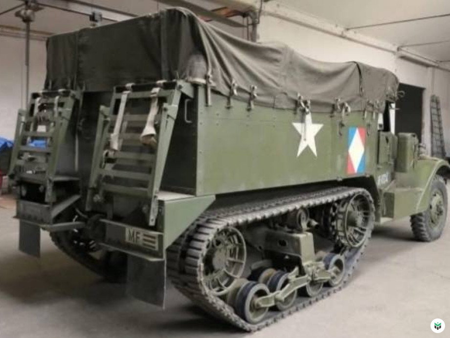 Halftrack - M2A1 WHITE - 1943 for sale Open to offers - Miltrade