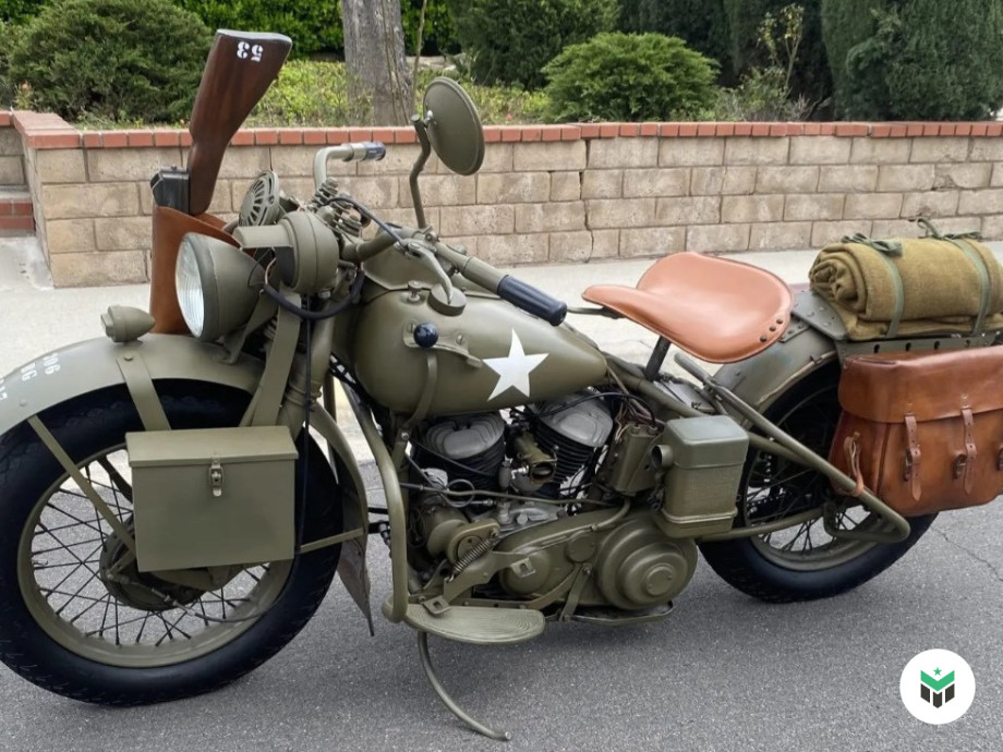 Own A Piece Of History 1942 Harley Davidson Wla For Sale A Collectors Dream
