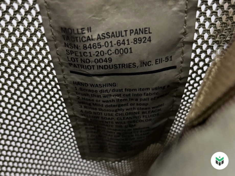 Tactical assault panel Tap chest for sale $ 40 - Miltrade